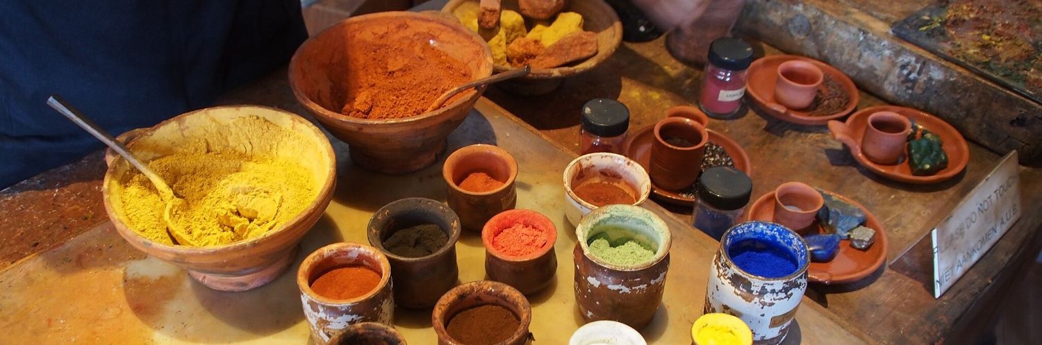 Verf maken in de middeleeuwen - UITDEBIJBEL